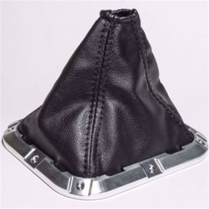 Universal Rectangular Shift Bezel w/Leather Boot - Natural - Rides By Kam