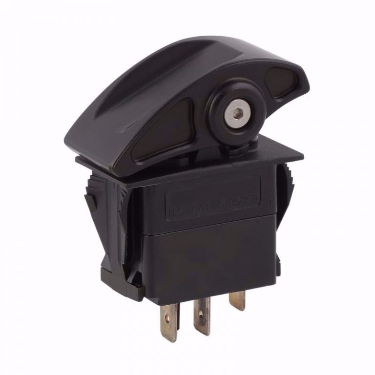 Universal Rocker Switch - Black - Rides By Kam